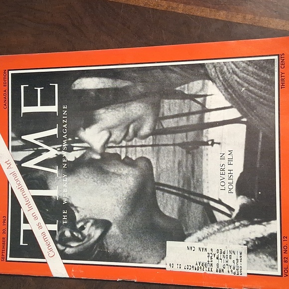 Time | Accents | 963 Time Magazine Cinema As An International Art ...